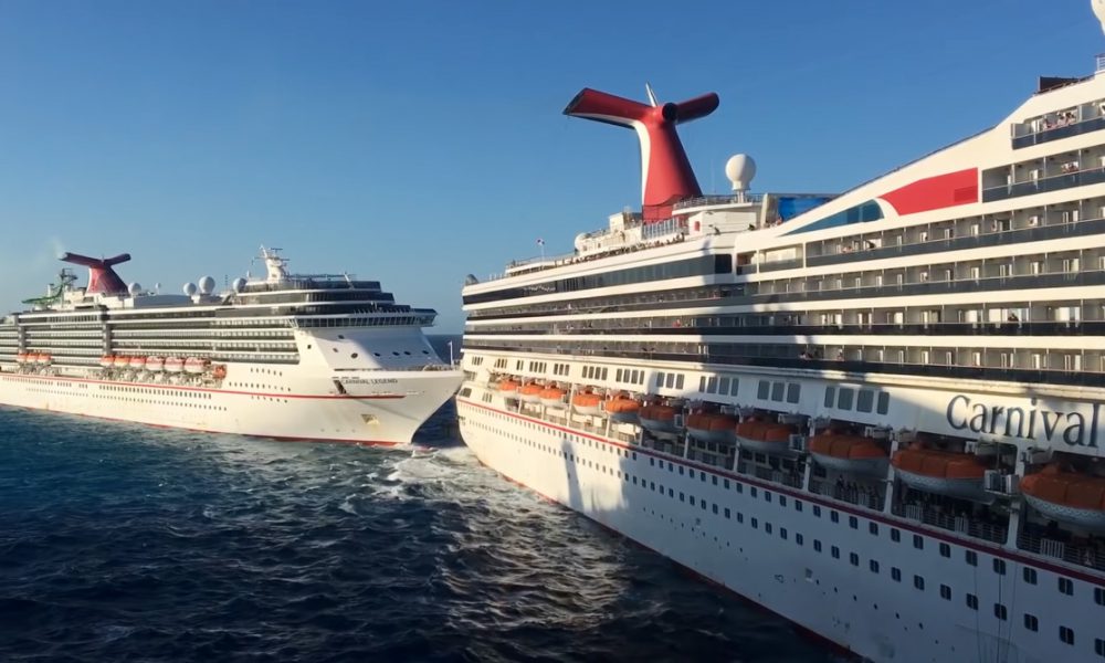 Watch As Two Carrnival Cruise Ships Crash Into One Another In Mexico ...